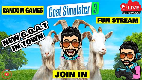 🔴🔥playing Goat Simulator 3 Then Other Games With D Gang Pro Gameplay