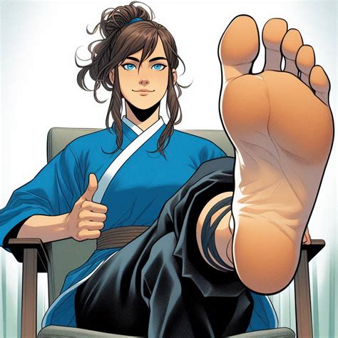 Korra Big Foot By Kicksoles On Deviantart