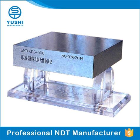 V1 V2 Ultrasonic Test Block Ultrasonic Calibration Blocks For Ut Buy Ultrasonic Test Block V1