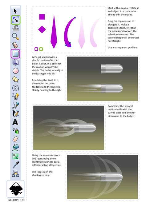 Creating 2d Special Fx In Inkscape Part1