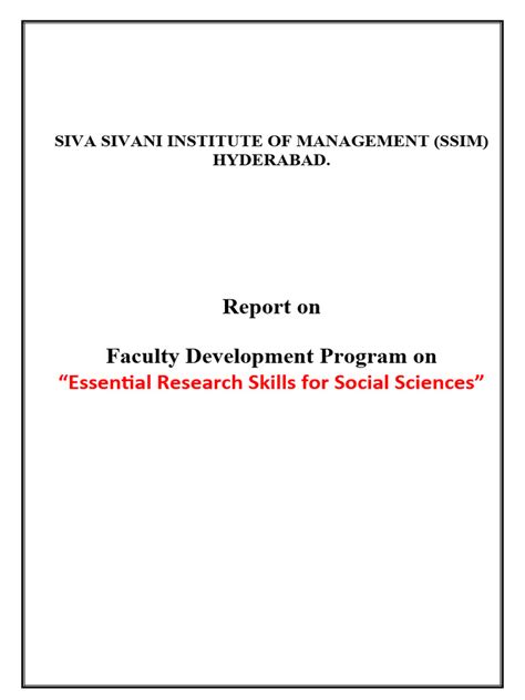 Fdp Report 2023 1 Pdf Structural Equation Modeling Academic