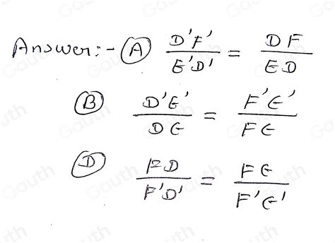 Solved Triangle Def Can Be Taken To Triangle Def Using Rigid