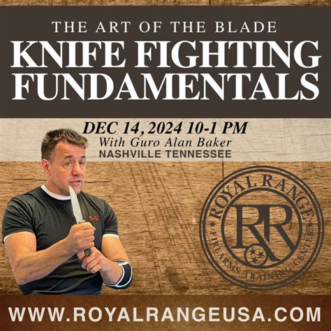 This Knife Fighting Class Offers A Comprehensive Approach To Edged
