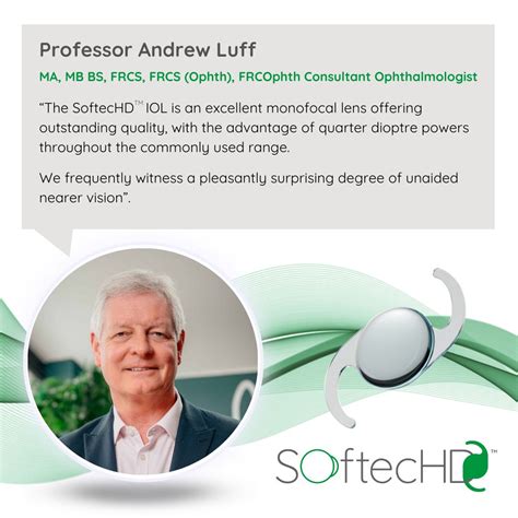 Lenstec Uk On Linkedin Lenstec Softechd Ophthalmology