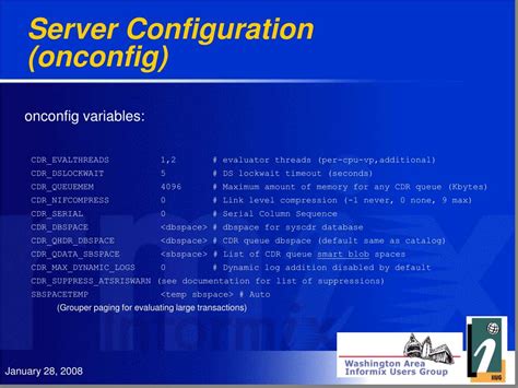 Ppt Informix Enterprise Replication Overview Configuration