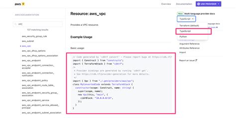 Terraform Registry に Cdk For Terraform のドキュメントが追加されました！ Developersio
