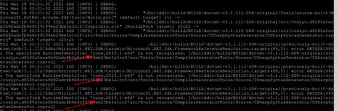 How To Fix The Error Dotnet 31 Rid · Issue 2095 · Dotnetsource