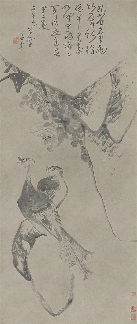 即将展出 天潢贵胄——从馆藏石涛、八大山人合绘松下高士图谈起 宁波美术馆 崇真艺客