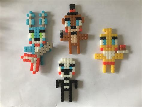 Some Fnaf 2 Pixel Characters Made Using Qixels Fivenightsatfreddys