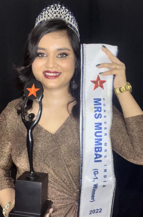 Mrs Mumbai 2022 G 1 Shreya Singh