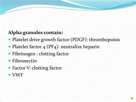 6 Platelet Hemostasis Hematology Lectures Ppt Ppt