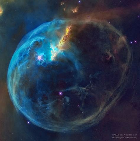 The Bubble Nebula From Hubble Dennis Mensink Space Blogging