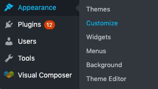 How To Modify Your Wordpress Css Styles Visual Composer Website Builder