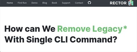 Update Einer Typo3 Extension Mit Rector Und Behat
