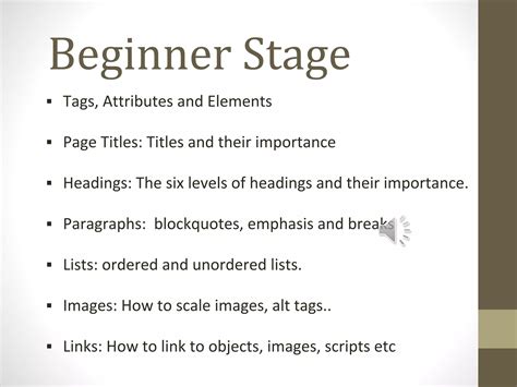 Free Html5 Tutorials Simple And Easy Step By Step Instructions Ppt