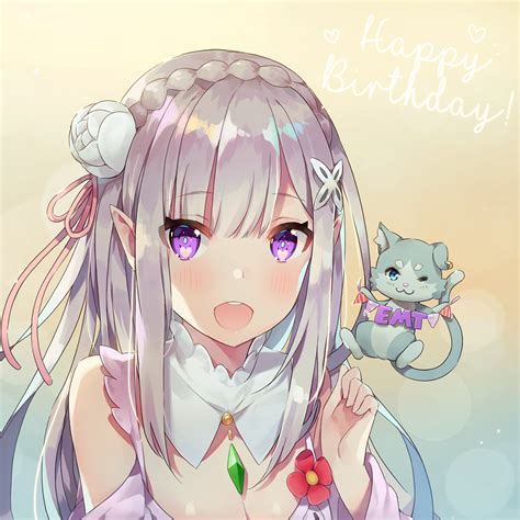 Happy Birthday Emilia Rwaifuism