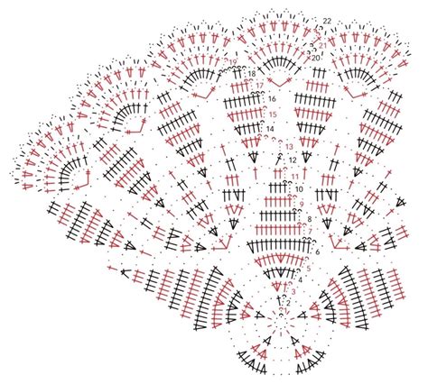 Шикарные салфетки крючком со схемами и фото 90 фото