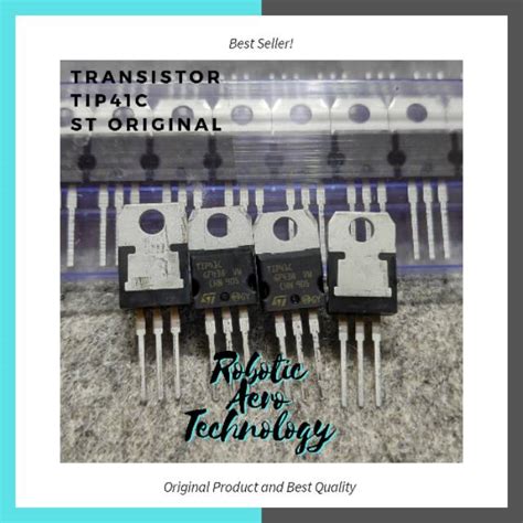 Jual Transistor Tip41c St Tip 41c St Original Shopee Indonesia
