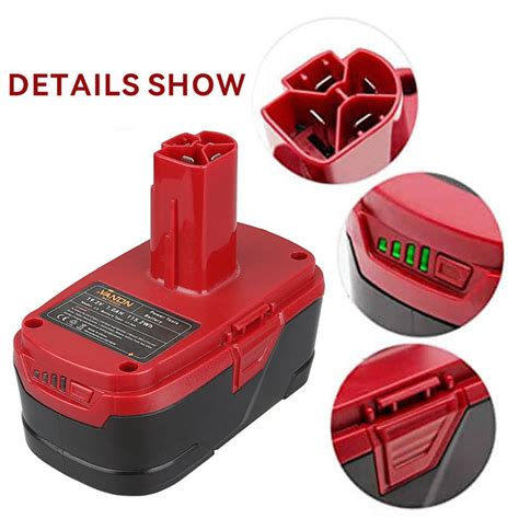 For Craftsman 192 Volt Battery Replacement 7ah C3 Diehard Batteries