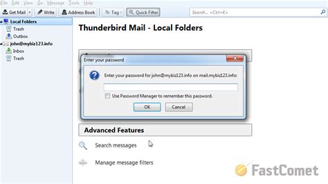 How To Change Email Password Thunderbird Tutorial FastComet