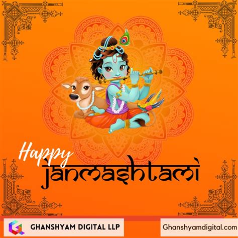 Ghanshyam Digital Llp On Linkedin Janmashtami Lordkrishna