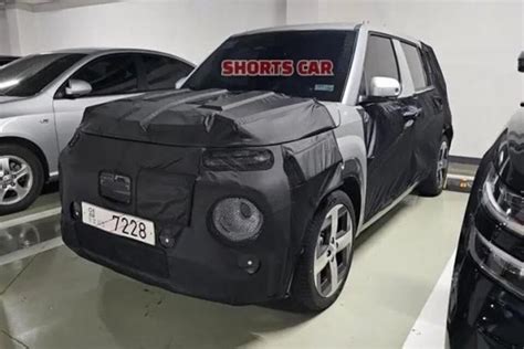 “픽셀 램프로 파격 변신” 현대차 길이 늘린 경형 전기차 ‘캐스퍼 Ev 日서 포착