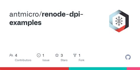Github Antmicrorenode Dpi Examples