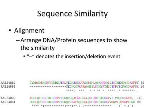 Ppt Sequence Alignment And Similarity Local Alignment Methods In Directed Acyclic Word Graph