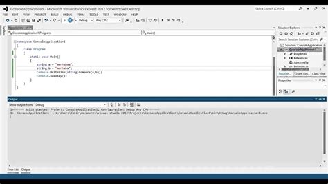 C Sharp String İfadeler Compare Kullanımı Videolu Eğitim Youtube