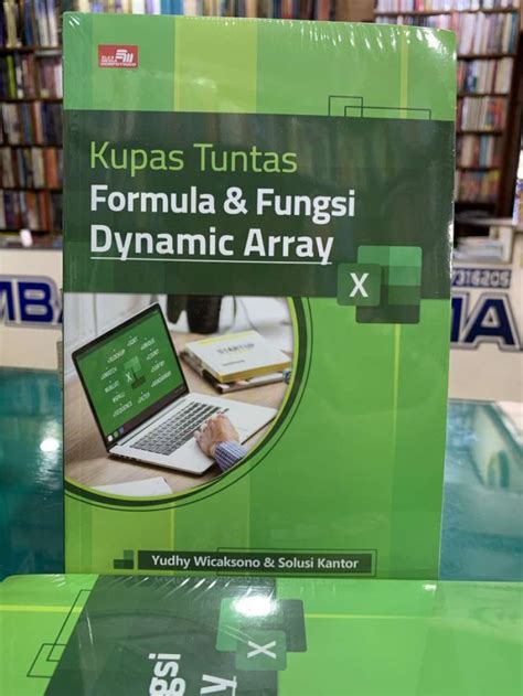 Promo Buku Kupas Tuntas Formula Dan Fungsi Dynamic Array Diskon 26 Di