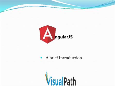 Pdf Angular Js Introduction