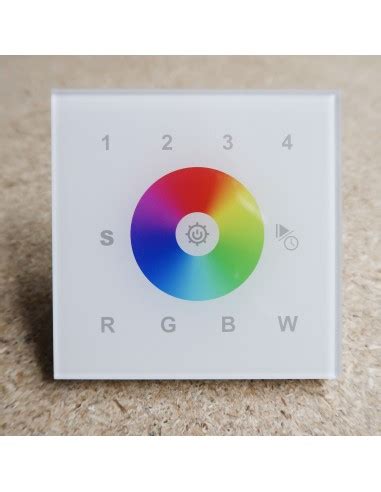 4 Zones DMX512 RGB Or RGBW LED Controller Wall Mount