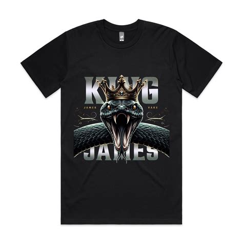 James Vakes Black Mamba Supporter Tee Pressed To Impress
