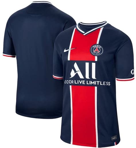 Photos Les Nouveaux Maillots Du Psg Football Maxifoot