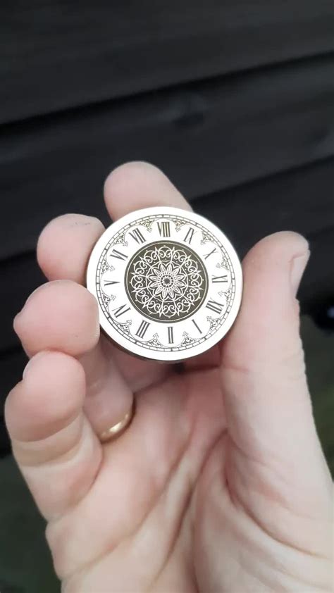 I Made This Special Brass Tokencoin For A Friend Today Laser Engraved