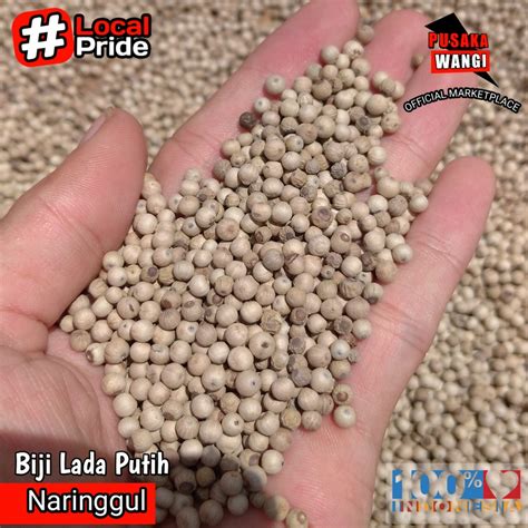 Jual Lada Putih 1Kg Biji Utuh Merica Biji Pedes Best Quality Murah Shopee Indonesia