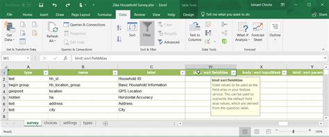 Survey Tricks Of The Trade Microsoft Excel Esri Community