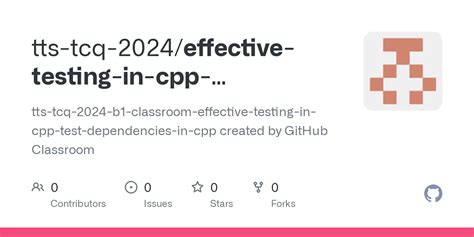 github tts tcq 2024 effective testing in cpp vijayalaxmi09m tts tcq