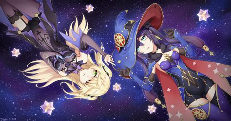 Fischl Mona Genshin Impact Hoyolab