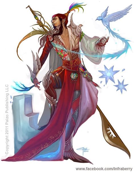 Oldie Shelyns Bard Por Infraberry Aka Carolina Eade Fantasy Wizard Character Portraits Rpg