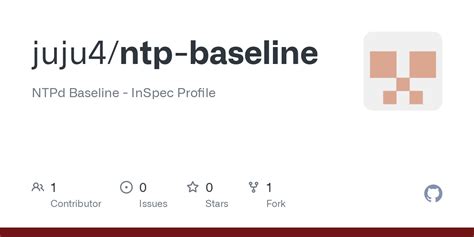 GitHub Juju4 Ntp Baseline NTPd Baseline InSpec Profile