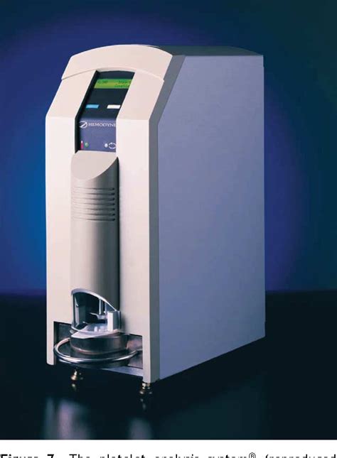 Figure 7 From Platelet Function Analysis Semantic Scholar
