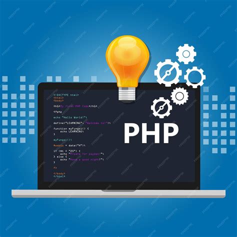 Syntaxe Du Langage De Programmation Php Pour Le Script De Codage Web à