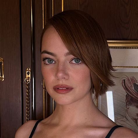 Updos Are Possible With Short Hair Emma Stone Just Proved It