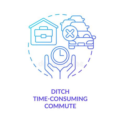 Time Consuming And Expensive Blue Gradient Concept Icon Stock Vector Illustration Of Test