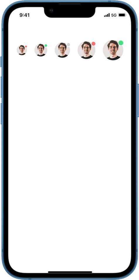 Avatars React Native Components WithFrame