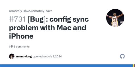 [bug] config sync problem with mac and iphone · issue 731 · remotely save remotely save · github