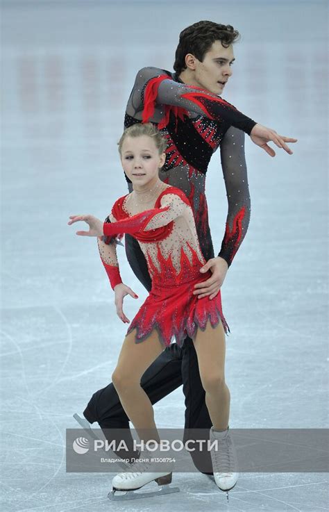 Фигурное катание Финал ГП Юниоры Пары РИА Новости Медиабанк