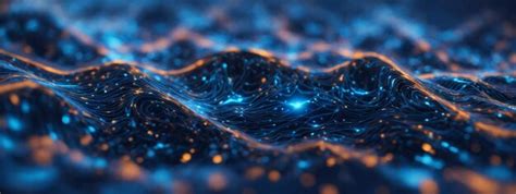 Premium Ai Image Data Technology Illustration Abstract Futuristic Background Wave With