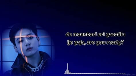 Run Bts Lyrics Liriklagu Youtube